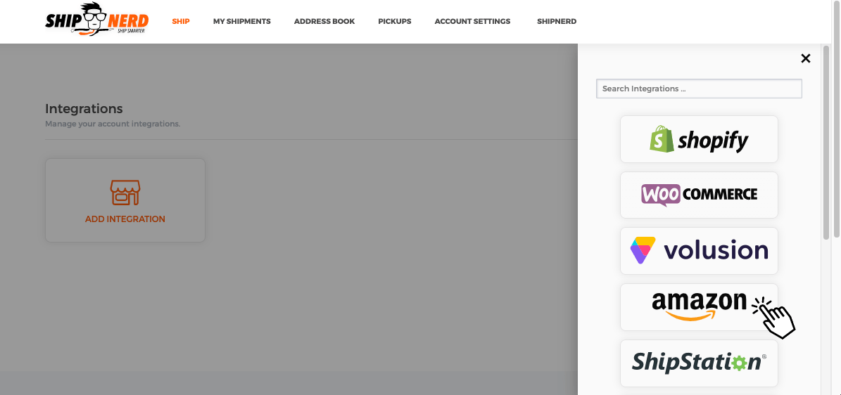 Amazon Integration – ShipNerd Support